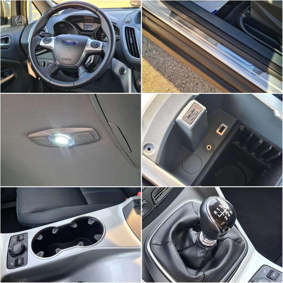 Pelēks Ford C-Max 2011 Kauņa, ar dzinēja tilpumu 1.56 L un nobraukumu 267 tūkst. km par 3650 €, foto 34 vietnē AUTOMOTO.COM.LV