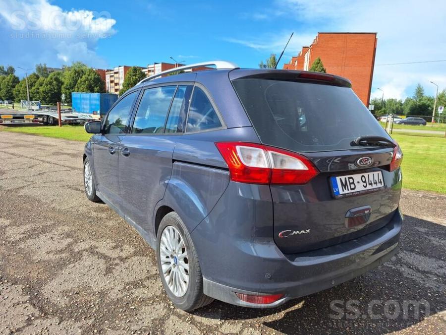 Pelēks Ford C-Max 2011 Jelgava, ar dzinēja tilpumu 1.60 L un nobraukumu 244 tūkst. km par 3800 €, foto 8 vietnē AUTOMOTO.COM.LV