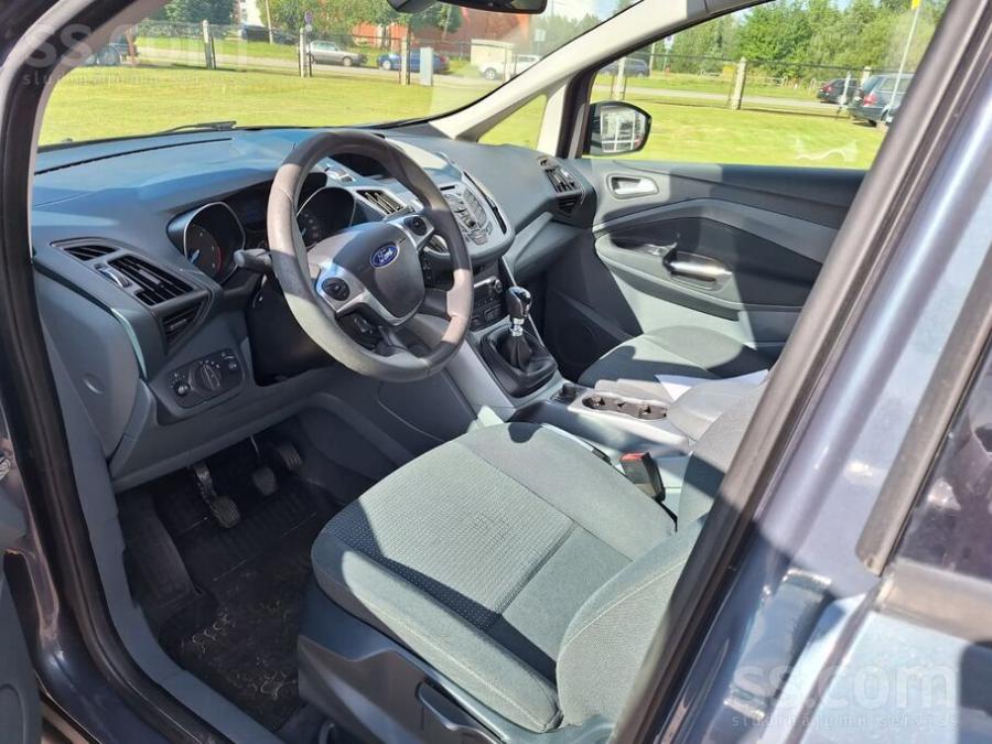 Pelēks Ford C-Max 2011 Jelgava, ar dzinēja tilpumu 1.60 L un nobraukumu 244 tūkst. km par 3800 €, foto 12 vietnē AUTOMOTO.COM.LV