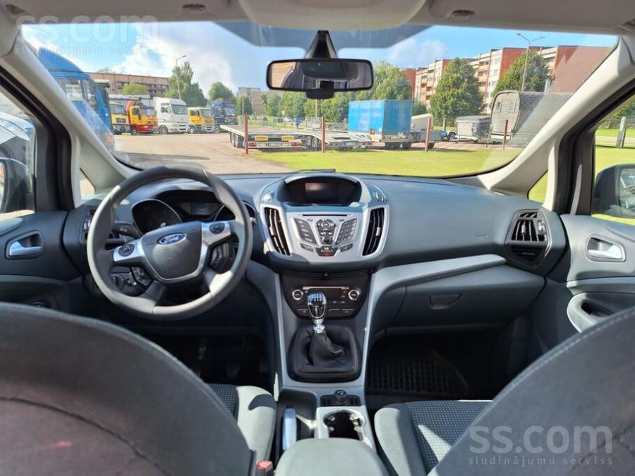 Pelēks Ford C-Max 2011 Jelgava, ar dzinēja tilpumu 1.60 L un nobraukumu 244 tūkst. km par 3800 €, foto 13 vietnē AUTOMOTO.COM.LV