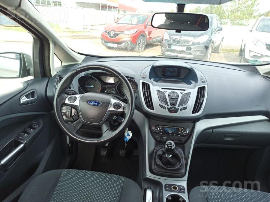 Grey Ford C-Max 2011 in Daugavpils, with an engine capacity of 1.60 L and mileage of 0 thousand km for 3500 €, photo 32 on AUTOMOTO.COM.LV