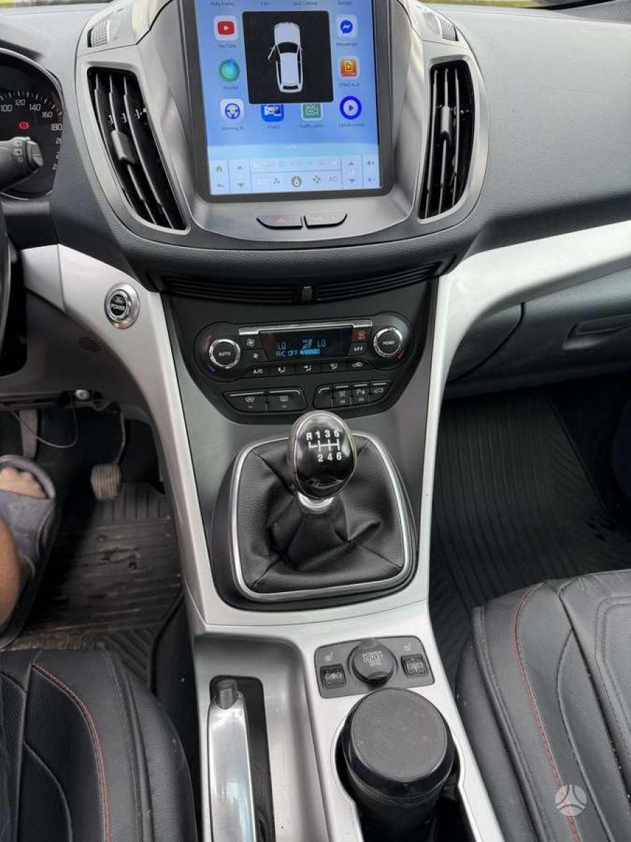 Pelēks Ford C-Max 2011 Ignalina, ar dzinēja tilpumu 1.56 L un nobraukumu 282 tūkst. km par 2500 €, foto 17 vietnē AUTOMOTO.COM.LV