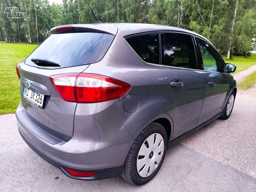 Grey Ford C-Max 2012 in Mazeikiai, with an engine capacity of 2.00 L and mileage of 235 thousand km for 4300 €, photo 22 on AUTOMOTO.COM.LV