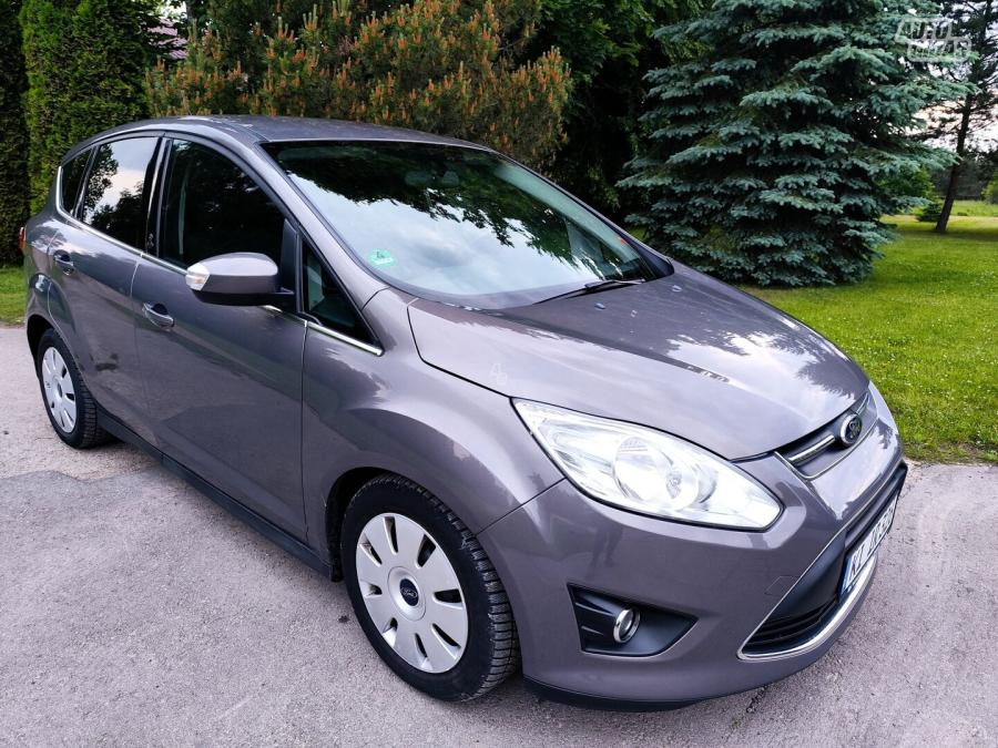 Grey Ford C-Max 2012 in Mazeikiai, with an engine capacity of 2.00 L and mileage of 235 thousand km for 4300 €, photo 20 on AUTOMOTO.COM.LV