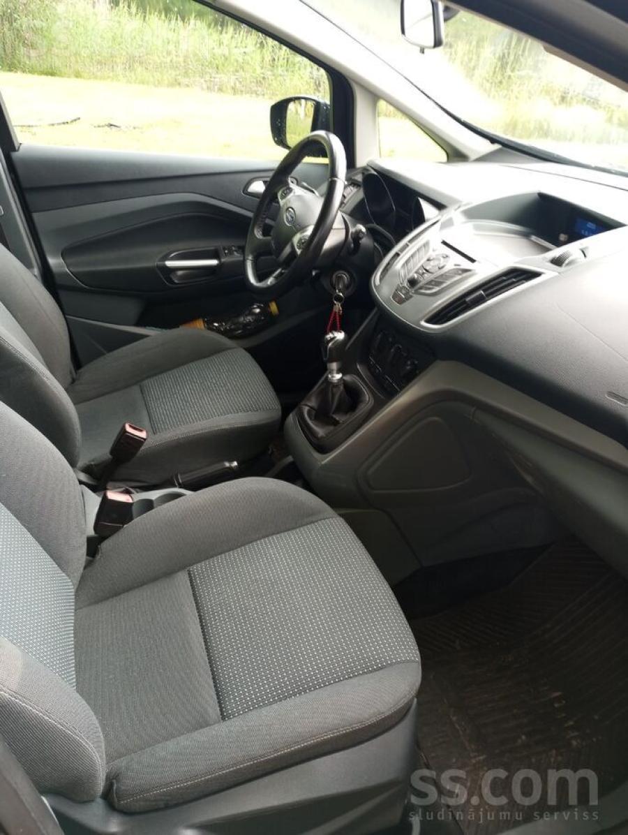 Grey Ford C-Max 2012 in Riga, with an engine capacity of 1.60 L and mileage of 0 thousand km for 4250 €, photo 9 on AUTOMOTO.COM.LV