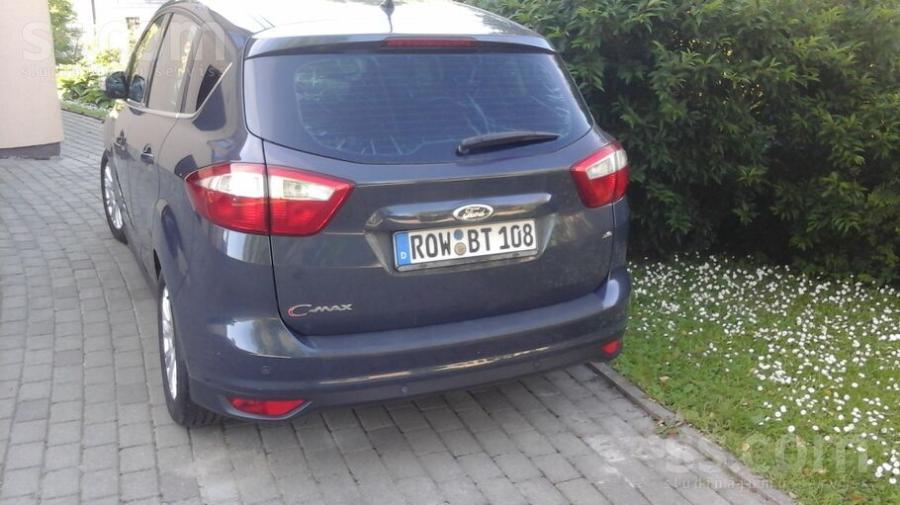 Pelēks Ford C-Max 2012 Ogre, ar dzinēja tilpumu 1.60 L un nobraukumu 137 tūkst. km par 4750 €, foto 6 vietnē AUTOMOTO.COM.LV