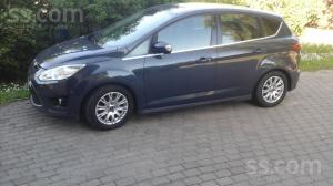 Pelēks Ford C-Max 2012 Ogre, ar dzinēja tilpumu 1.60 L un nobraukumu 137 tūkst. km par 4750 €, foto 8 vietnē AUTOMOTO.COM.LV