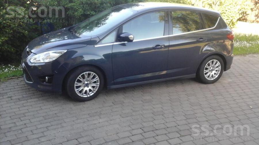 Pelēks Ford C-Max 2012 Ogre, ar dzinēja tilpumu 1.60 L un nobraukumu 137 tūkst. km par 4750 €, foto 8 vietnē AUTOMOTO.COM.LV