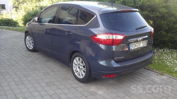 Grey Ford C-Max 2012 in Ogre, with an engine capacity of 1.60 L and mileage of 137 thousand km for 4750 €, photo 9 on AUTOMOTO.COM.LV