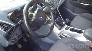 Pelēks Ford C-Max 2012 Ogre, ar dzinēja tilpumu 1.60 L un nobraukumu 137 tūkst. km par 4750 €, foto 15 vietnē AUTOMOTO.COM.LV