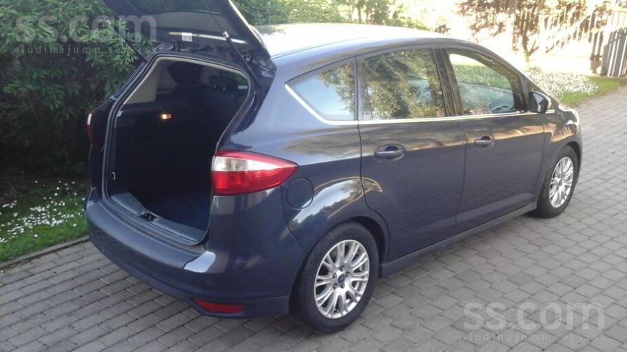 Pelēks Ford C-Max 2012 Ogre, ar dzinēja tilpumu 1.60 L un nobraukumu 137 tūkst. km par 4750 €, foto 20 vietnē AUTOMOTO.COM.LV