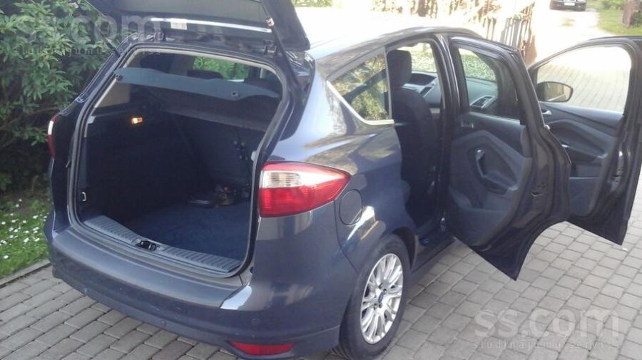 Pelēks Ford C-Max 2012 Ogre, ar dzinēja tilpumu 1.60 L un nobraukumu 137 tūkst. km par 4750 €, foto 23 vietnē AUTOMOTO.COM.LV