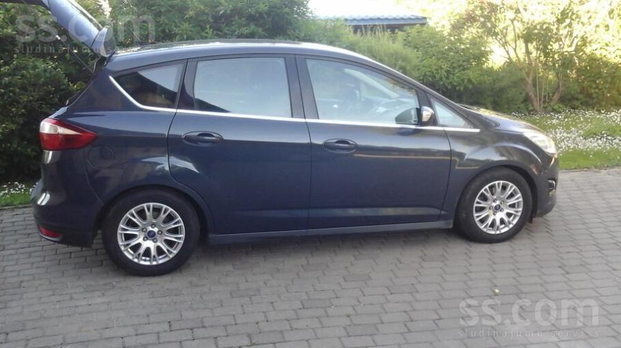 Pelēks Ford C-Max 2012 Ogre, ar dzinēja tilpumu 1.60 L un nobraukumu 137 tūkst. km par 4750 €, foto 30 vietnē AUTOMOTO.COM.LV