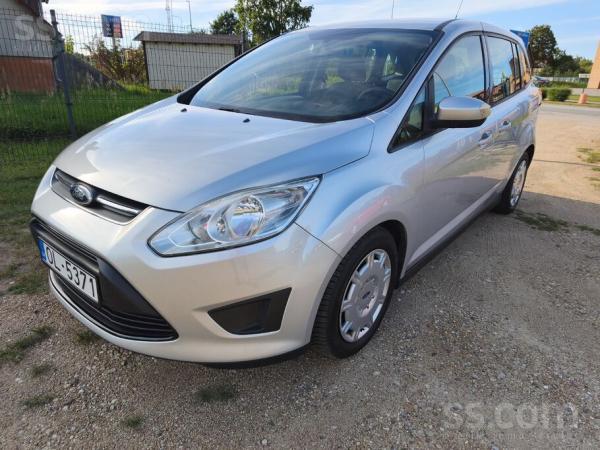 Grey Ford C-Max 2012 in Kuldiga, with an engine capacity of 1.60 L and mileage of 233 thousand km for 4890 €, photo 5 on AUTOMOTO.COM.LV
