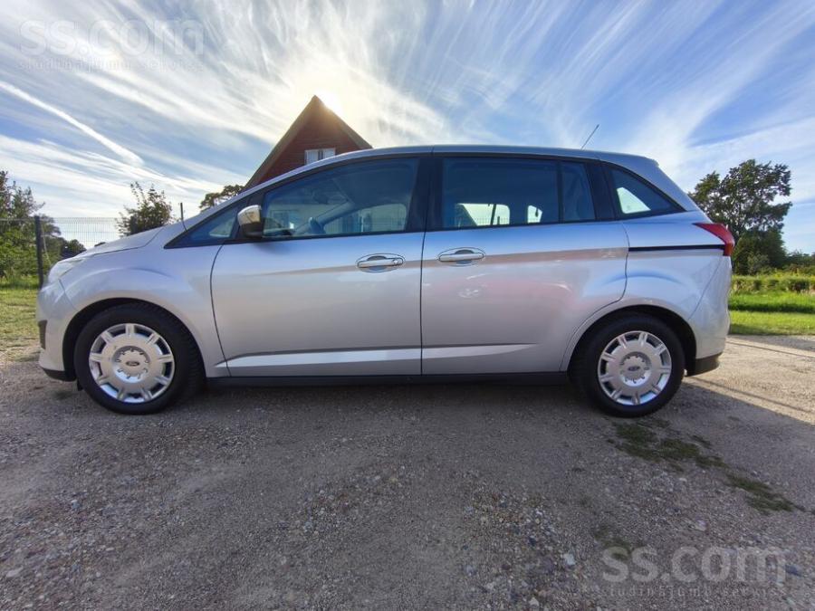 Pelēks Ford C-Max 2012 Kuldīga, ar dzinēja tilpumu 1.60 L un nobraukumu 233 tūkst. km par 4890 €, foto 8 vietnē AUTOMOTO.COM.LV