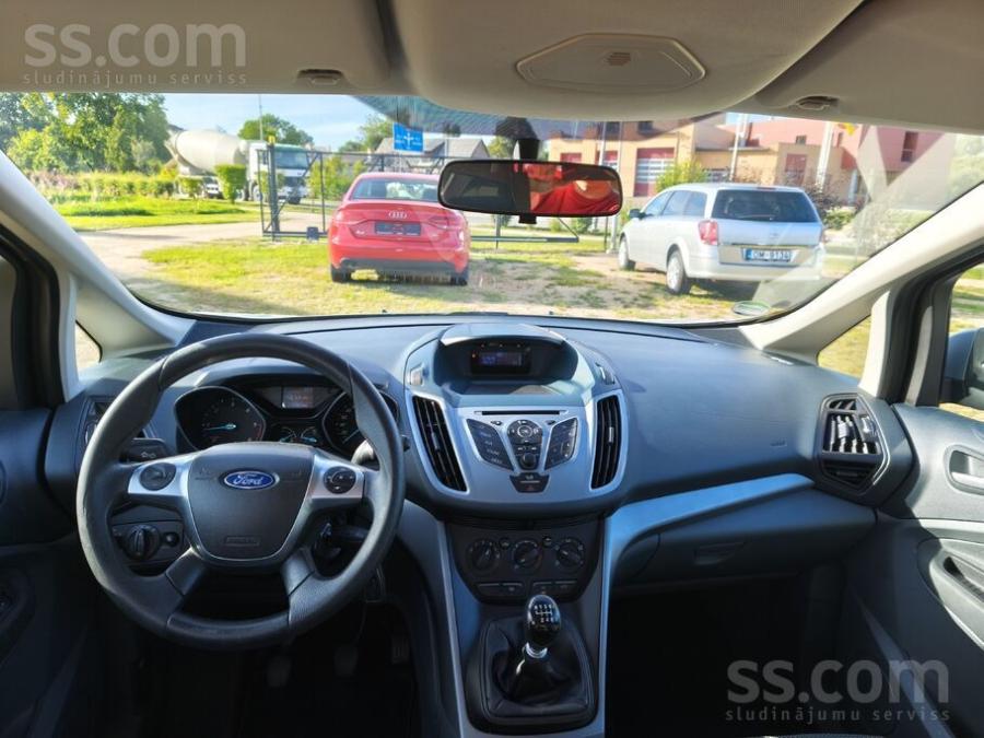 Pelēks Ford C-Max 2012 Kuldīga, ar dzinēja tilpumu 1.60 L un nobraukumu 233 tūkst. km par 4890 €, foto 20 vietnē AUTOMOTO.COM.LV