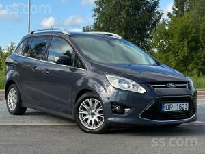 Grey Ford C-Max 2012 in Jelgava, with an engine capacity of 2.00 L and mileage of 0 thousand km for 4990 €, photo 4 on AUTOMOTO.COM.LV