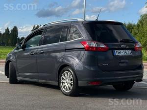 Grey Ford C-Max 2012 in Jelgava, with an engine capacity of 2.00 L and mileage of 0 thousand km for 4990 €, photo 5 on AUTOMOTO.COM.LV