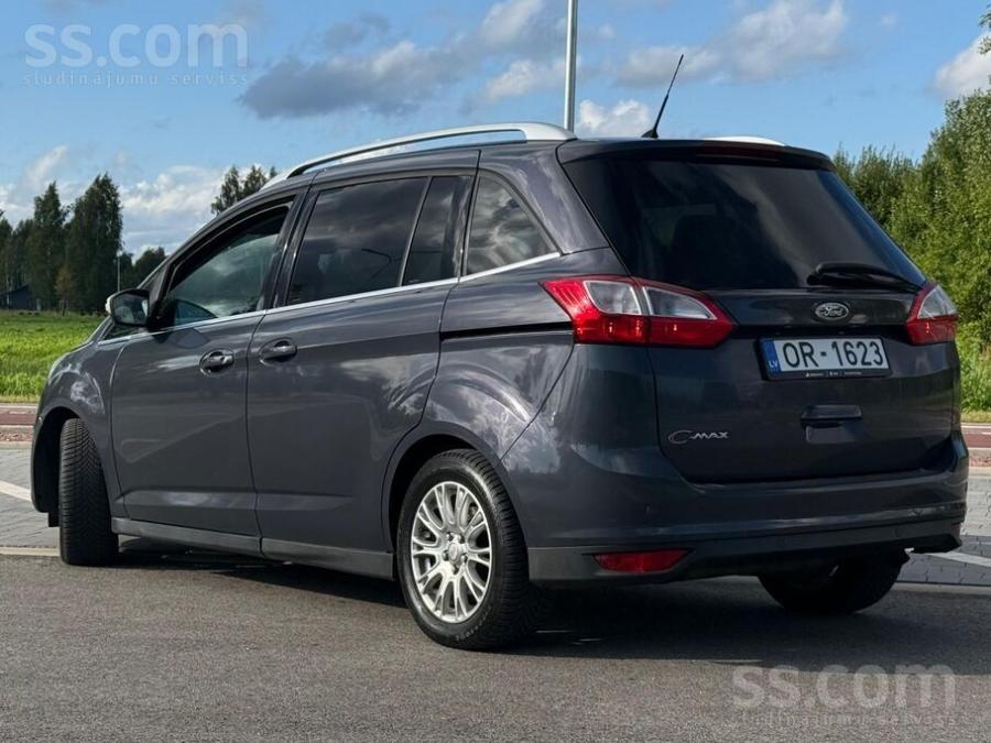 Grey Ford C-Max 2012 in Jelgava, with an engine capacity of 2.00 L and mileage of 0 thousand km for 4990 €, photo 5 on AUTOMOTO.COM.LV