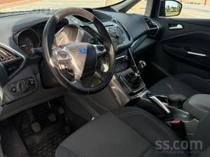 Grey Ford C-Max 2012 in Jelgava, with an engine capacity of 2.00 L and mileage of 0 thousand km for 4990 €, photo 9 on AUTOMOTO.COM.LV