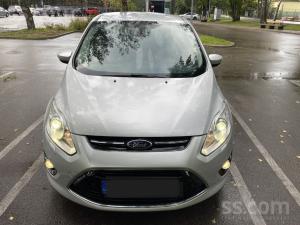 Grey Ford C-Max 2012 in Riga, with an engine capacity of 1.60 L and mileage of 138 thousand km for 4500 €, photo  on AUTOMOTO.COM.LV