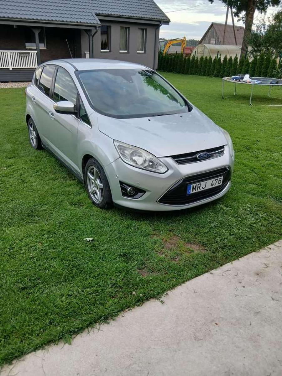 Pelēks Ford C-Max 2012 Anykščiai, ar dzinēja tilpumu 2.00 L un nobraukumu 309 tūkst. km par 3800 €, foto 5 vietnē AUTOMOTO.COM.LV