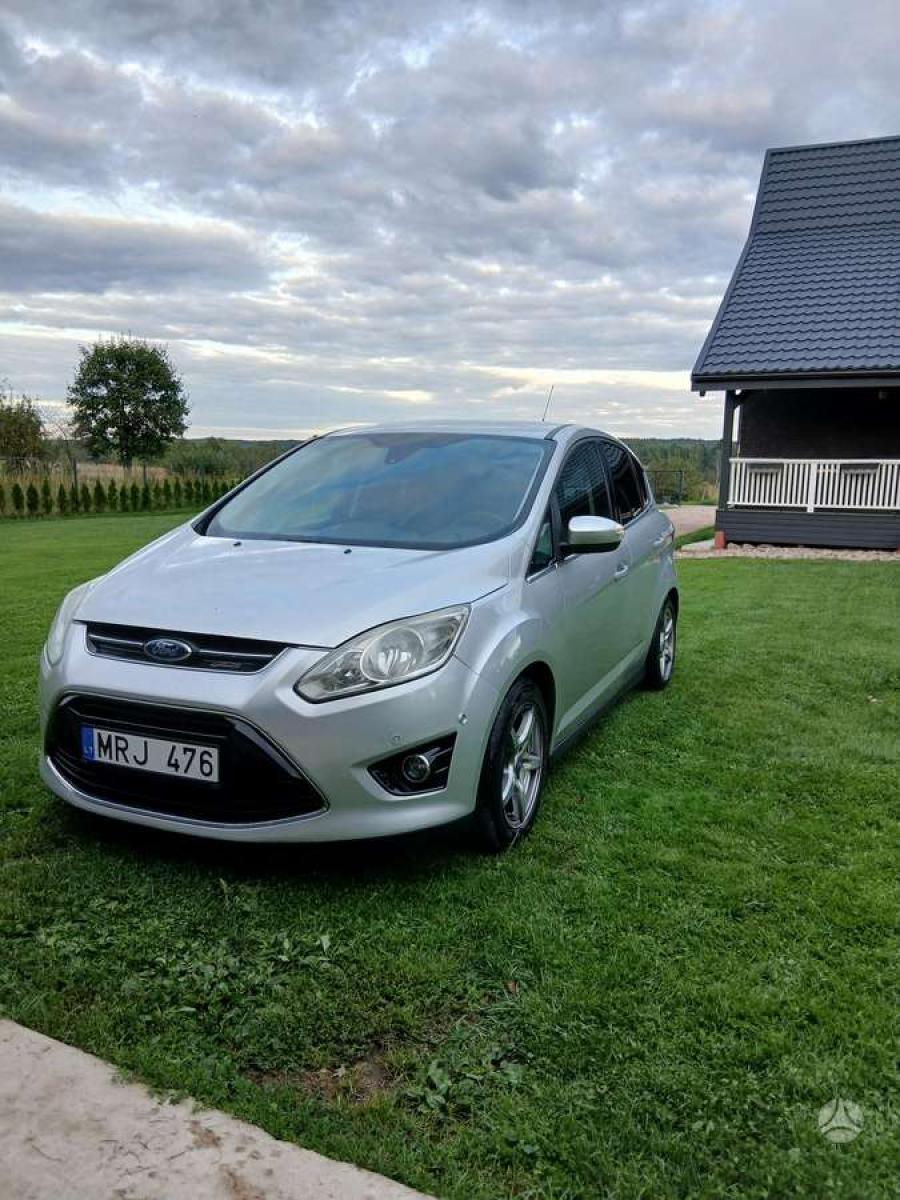 Pelēks Ford C-Max 2012 Anykščiai, ar dzinēja tilpumu 2.00 L un nobraukumu 309 tūkst. km par 3800 €, foto 7 vietnē AUTOMOTO.COM.LV