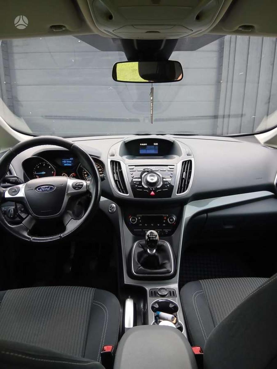Pelēks Ford C-Max 2012 Anykščiai, ar dzinēja tilpumu 2.00 L un nobraukumu 309 tūkst. km par 3800 €, foto 8 vietnē AUTOMOTO.COM.LV