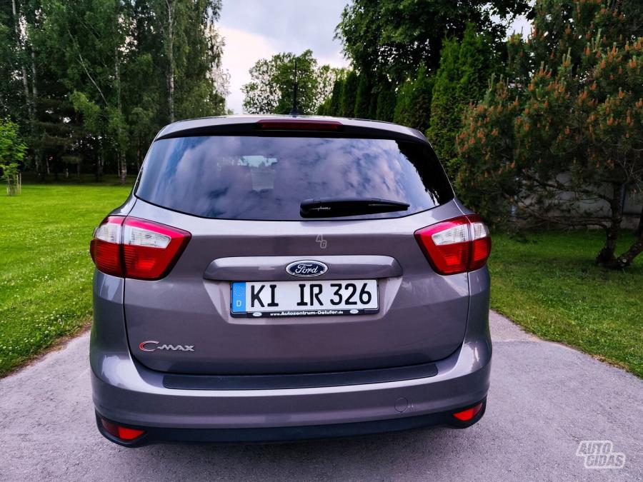 Grey Ford C-Max 2012 in Mazeikiai, with an engine capacity of 2.00 L and mileage of 245 thousand km for 3950 €, photo 9 on AUTOMOTO.COM.LV