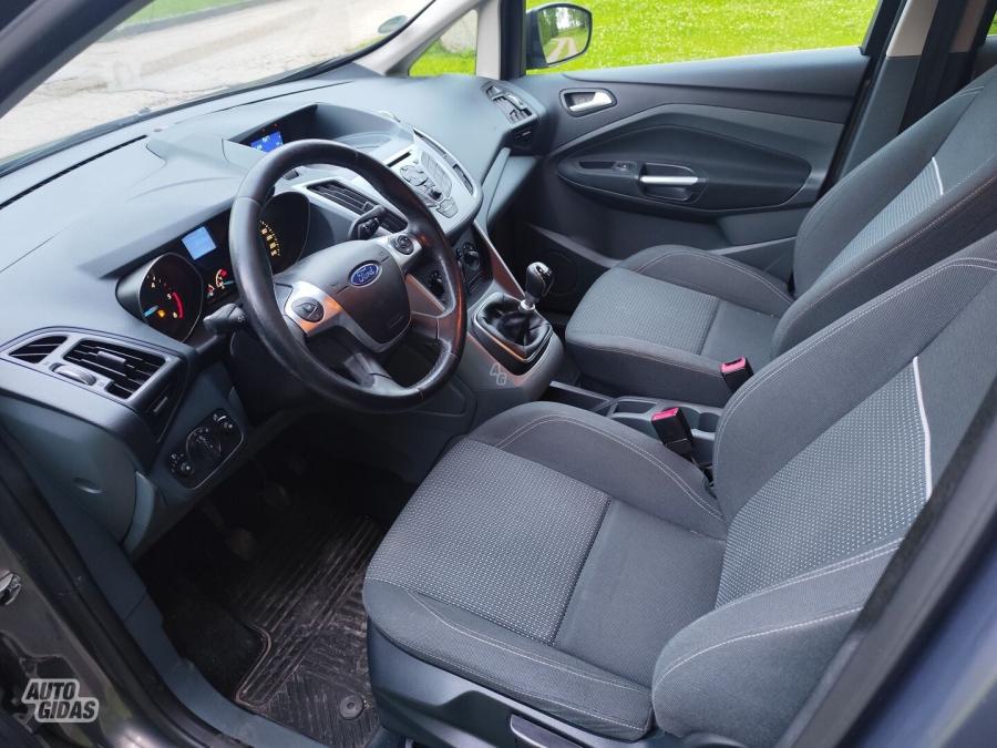Grey Ford C-Max 2012 in Mazeikiai, with an engine capacity of 2.00 L and mileage of 245 thousand km for 3950 €, photo 14 on AUTOMOTO.COM.LV