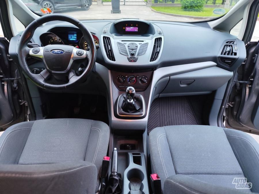 Grey Ford C-Max 2012 in Mazeikiai, with an engine capacity of 2.00 L and mileage of 245 thousand km for 3950 €, photo 15 on AUTOMOTO.COM.LV