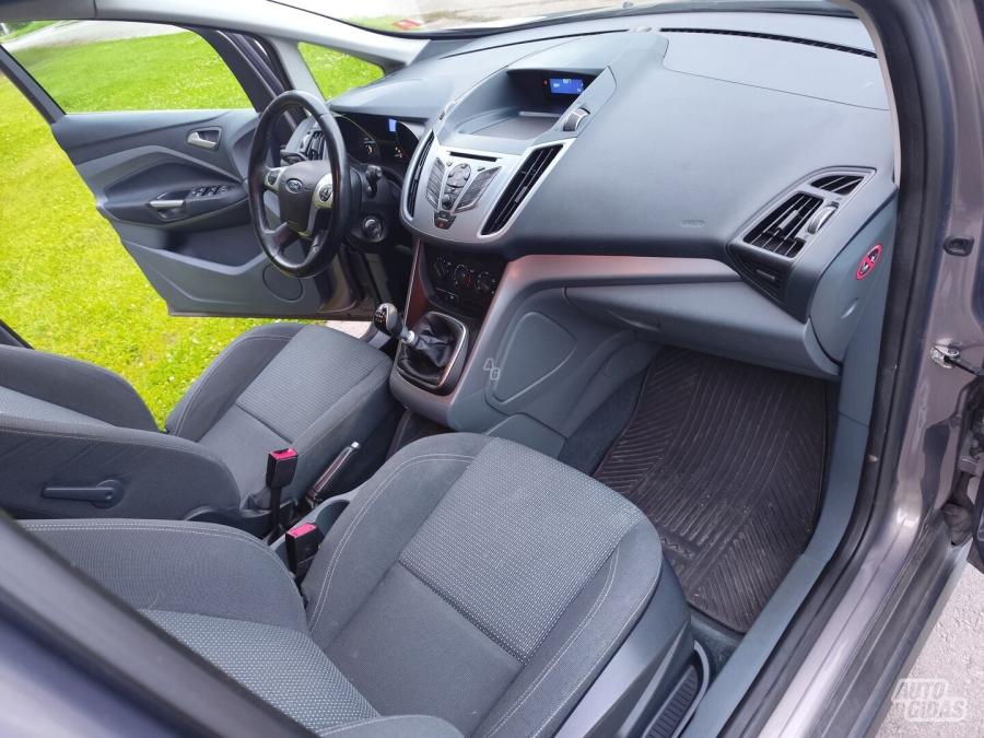 Grey Ford C-Max 2012 in Mazeikiai, with an engine capacity of 2.00 L and mileage of 245 thousand km for 3950 €, photo 16 on AUTOMOTO.COM.LV
