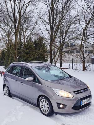 Pelēks Ford C-Max 2013 Rīga, ar dzinēja tilpumu 1.20 L un nobraukumu 240 tūkst. km par 4000 €, foto  vietnē AUTOMOTO.COM.LV