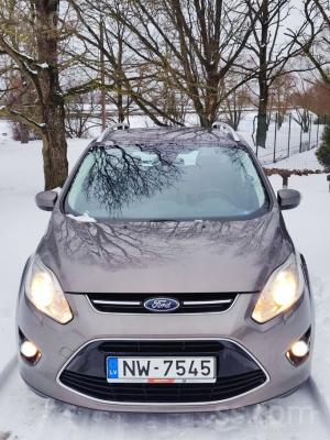 Grey Ford C-Max 2013 in Riga, with an engine capacity of 1.20 L and mileage of 240 thousand km for 4000 €, photo 7 on AUTOMOTO.COM.LV