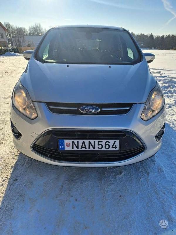 Pelēks Ford C-Max 2013 Kauņa, ar dzinēja tilpumu 2.00 L un nobraukumu 169 tūkst. km par 4750 €, foto 1 vietnē AUTOMOTO.COM.LV