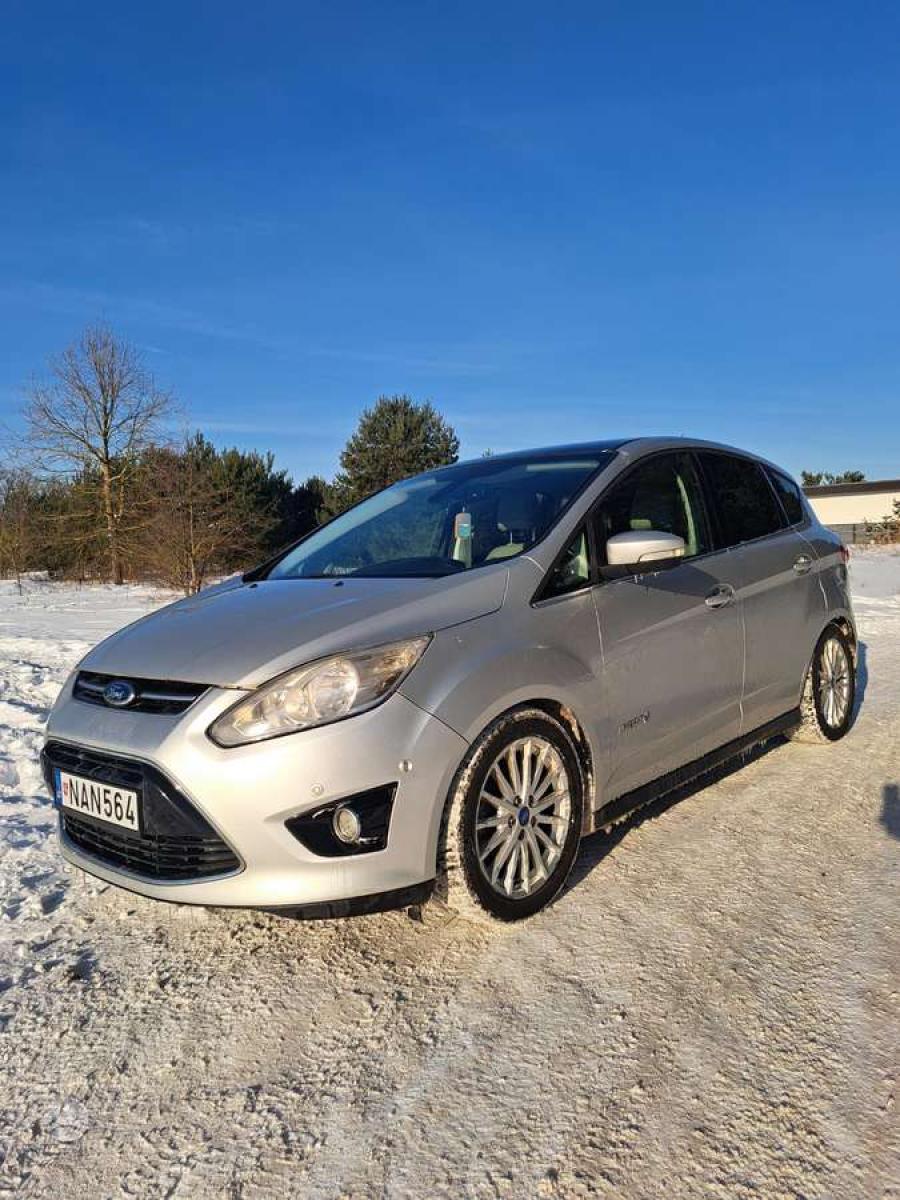 Grey Ford C-Max 2013 in Kaunas, with an engine capacity of 2.00 L and mileage of 169 thousand km for 4750 €, photo 9 on AUTOMOTO.COM.LV