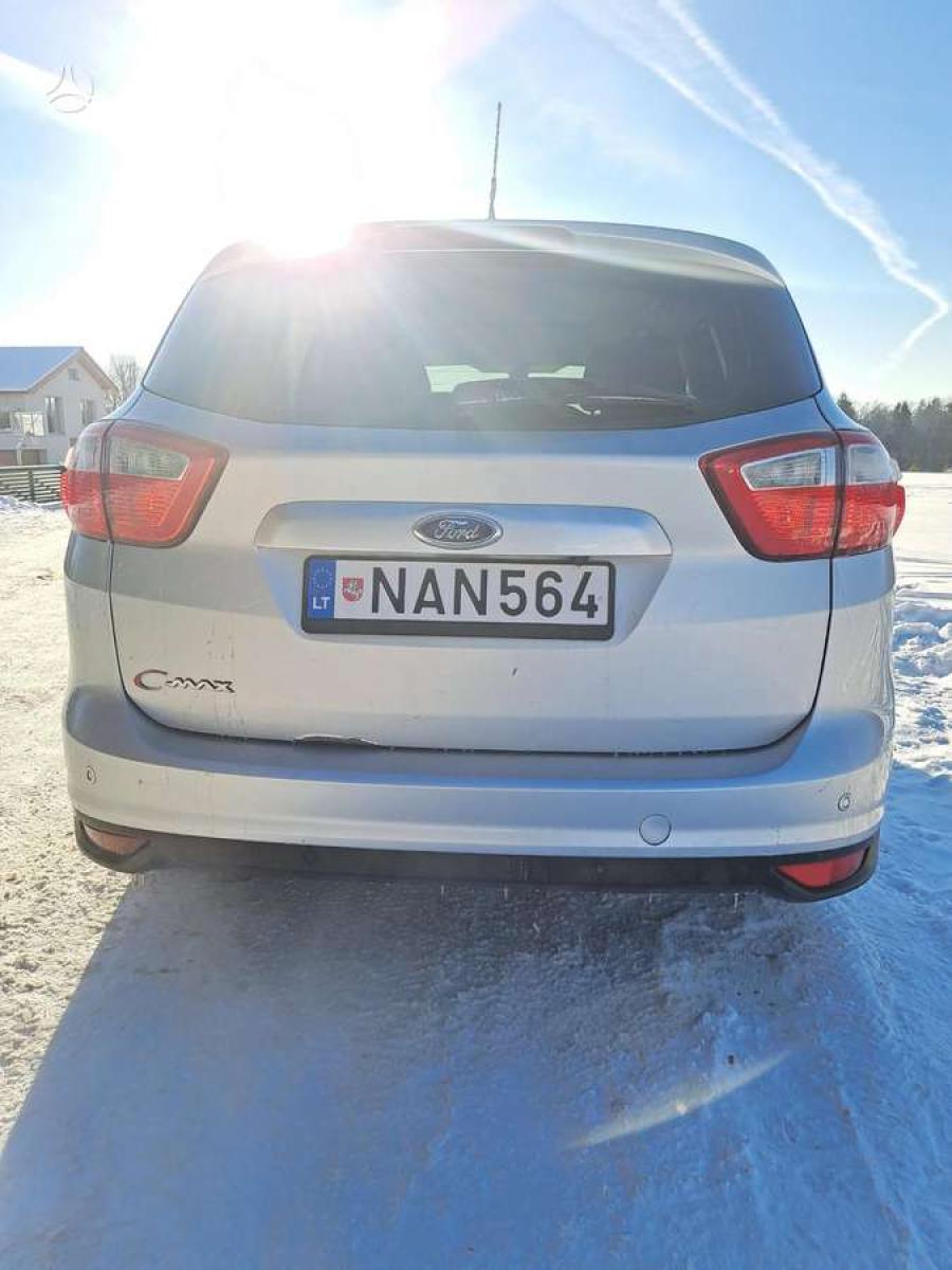 Grey Ford C-Max 2013 in Kaunas, with an engine capacity of 2.00 L and mileage of 169 thousand km for 4750 €, photo 12 on AUTOMOTO.COM.LV