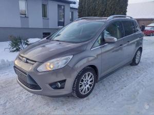 Pelēks Ford C-Max 2013 Pasvalys, ar dzinēja tilpumu 1.56 L un nobraukumu 291 tūkst. km par 3900 €, foto  vietnē AUTOMOTO.COM.LV