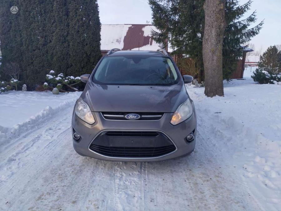 Grey Ford C-Max 2013 in Pasvalys, with an engine capacity of 1.56 L and mileage of 291 thousand km for 3900 €, photo 3 on AUTOMOTO.COM.LV