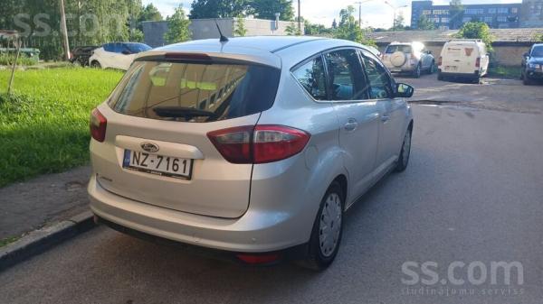 Pelēks Ford C-Max 2013 Rīga, ar dzinēja tilpumu 1.60 L un nobraukumu 548 tūkst. km par 3000 €, foto 5 vietnē AUTOMOTO.COM.LV