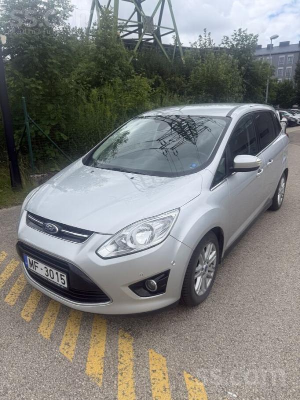 Grey Ford C-Max 2013 in Riga, with an engine capacity of 2.00 L and mileage of 245 thousand km for 3950 €, photo 1 on AUTOMOTO.COM.LV