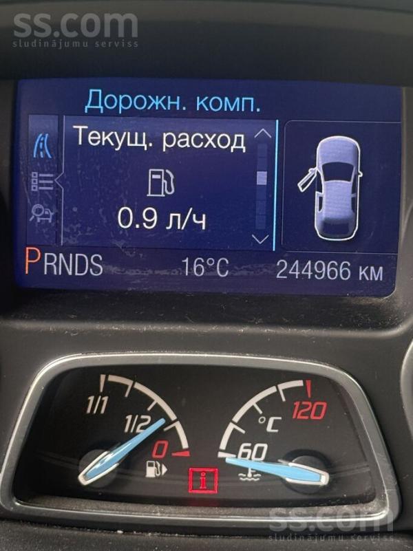 Grey Ford C-Max 2013 in Riga, with an engine capacity of 2.00 L and mileage of 245 thousand km for 3950 €, photo 6 on AUTOMOTO.COM.LV