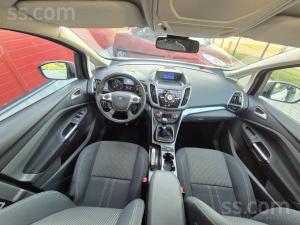 Grey Ford C-Max 2013 in Saldus, with an engine capacity of 1.00 L and mileage of 115 thousand km for 5150 €, photo 15 on AUTOMOTO.COM.LV