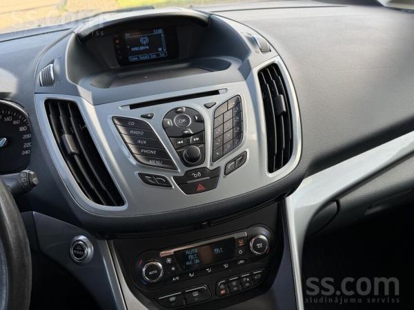 Pelēks Ford C-Max 2013 Rīga, ar dzinēja tilpumu 1.60 L un nobraukumu 228 tūkst. km par 2950 €, foto 9 vietnē AUTOMOTO.COM.LV