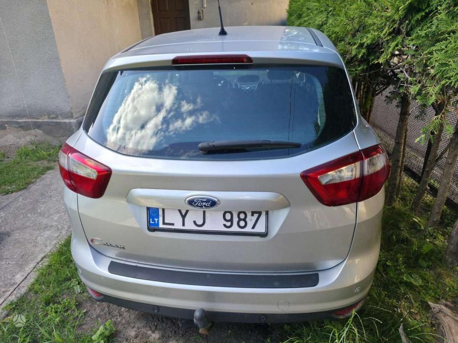 Grey Ford C-Max 2013 in Kaunas, with an engine capacity of 2.00 L and mileage of 156 thousand km for 2400 €, photo 11 on AUTOMOTO.COM.LV