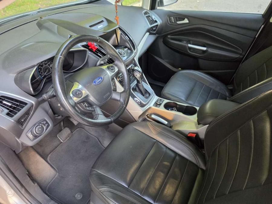 Grey Ford C-Max 2013 in Alytus, with an engine capacity of 2.00 L and mileage of 177 thousand km for 6400 €, photo 12 on AUTOMOTO.COM.LV