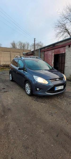 Grey Ford C-Max 2014 in Plunge, with an engine capacity of 1.60 L and mileage of 340 thousand km for 4200 €, photo 2 on AUTOMOTO.COM.LV