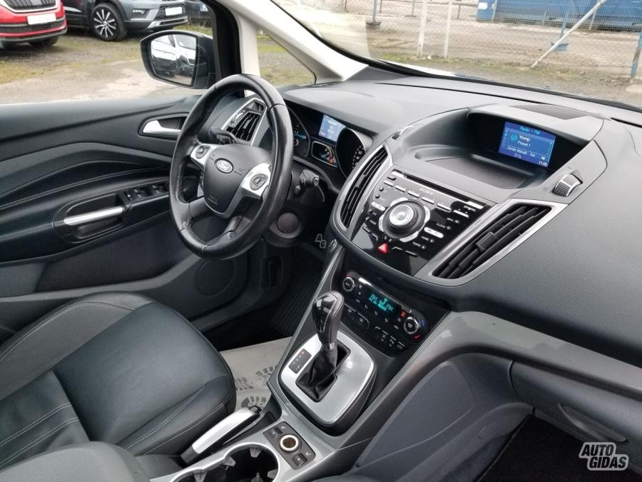 Pelēks Ford C-Max 2014 Kauņa, ar dzinēja tilpumu 2.00 L un nobraukumu 157 tūkst. km par 3999 €, foto 11 vietnē AUTOMOTO.COM.LV