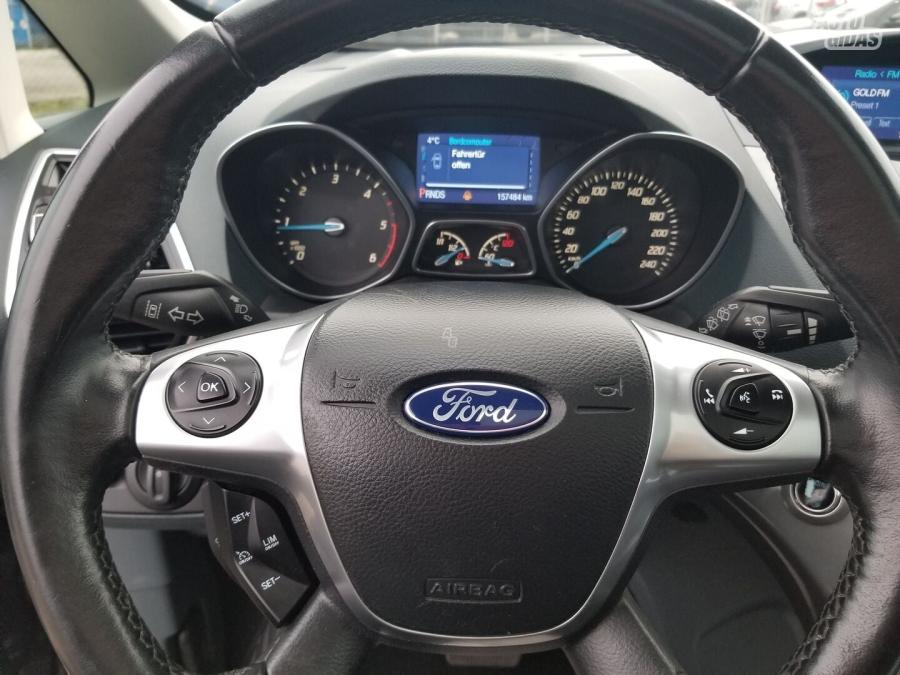 Pelēks Ford C-Max 2014 Kauņa, ar dzinēja tilpumu 2.00 L un nobraukumu 157 tūkst. km par 3999 €, foto 12 vietnē AUTOMOTO.COM.LV