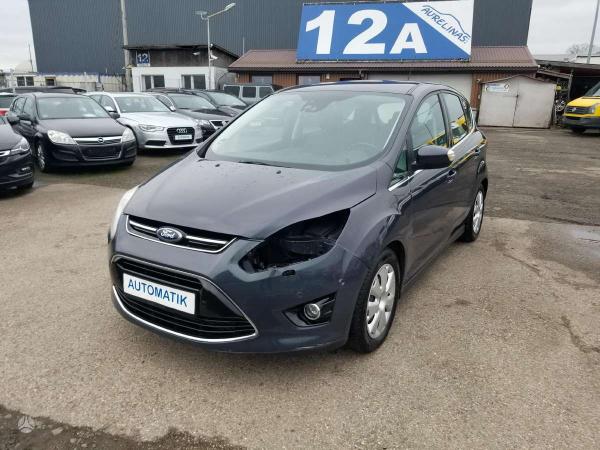 Grey Ford C-Max 2014 in Kaunas, with an engine capacity of 2.00 L and mileage of 157 thousand km for 3850 €, photo 3 on AUTOMOTO.COM.LV